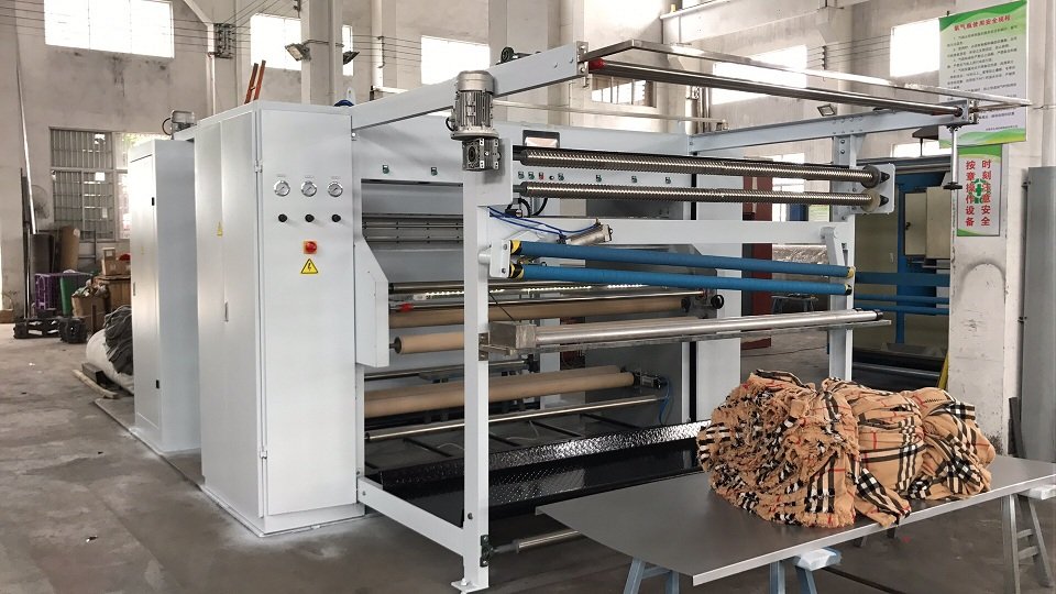 Roll Fabric Fringes Horizontal Cutting Machine - Buy 2000mm Width ...
