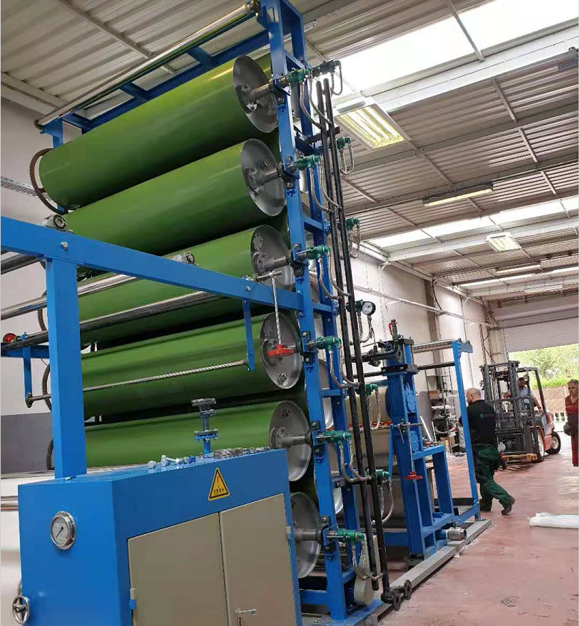 Polyester Shawl Softening Stenter machine 220cm width - Buy blankets ...