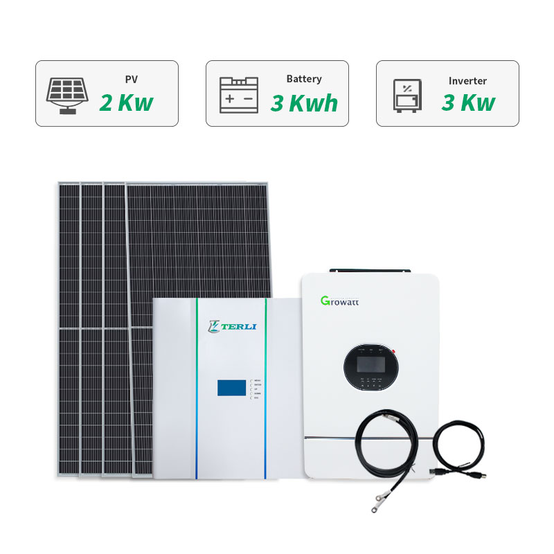 off Grid 2kw Solar Energy Power Photovoltaic Solar System - Buy Solar ...