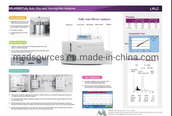 (MS-H2000) Fully Automatic Glycated Hemoglobin HPLC Analyzer Hba1c ... (MS-H2000) Fully Automatic Glycated Hemoglobin HPLC Analyzer Hba1c ...
