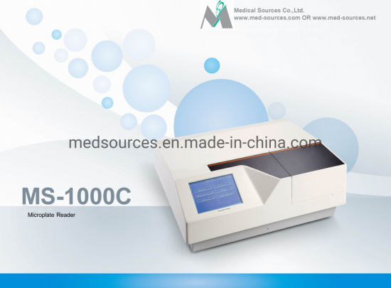 (MS-1000C) Lab Equipment Semi Automatic Elisa Analyzer Microplate ...