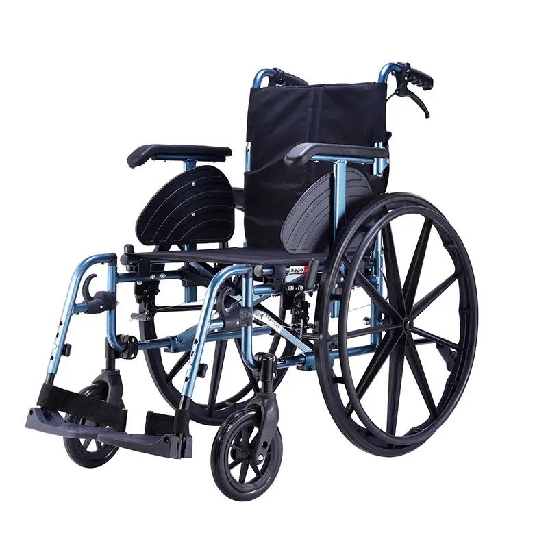 MS-W100 Standard Wheelchair - Buy Manual Wheelchair, Aluminum ...