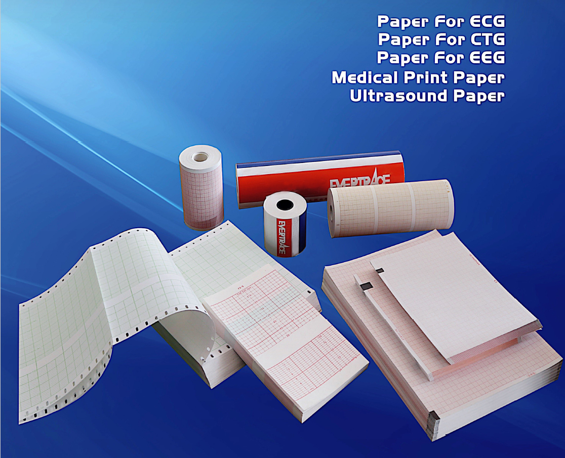 ECG EEG EKG CTG Thermal Paper - Buy ECG Thermal Paper, EEG Thermal ...